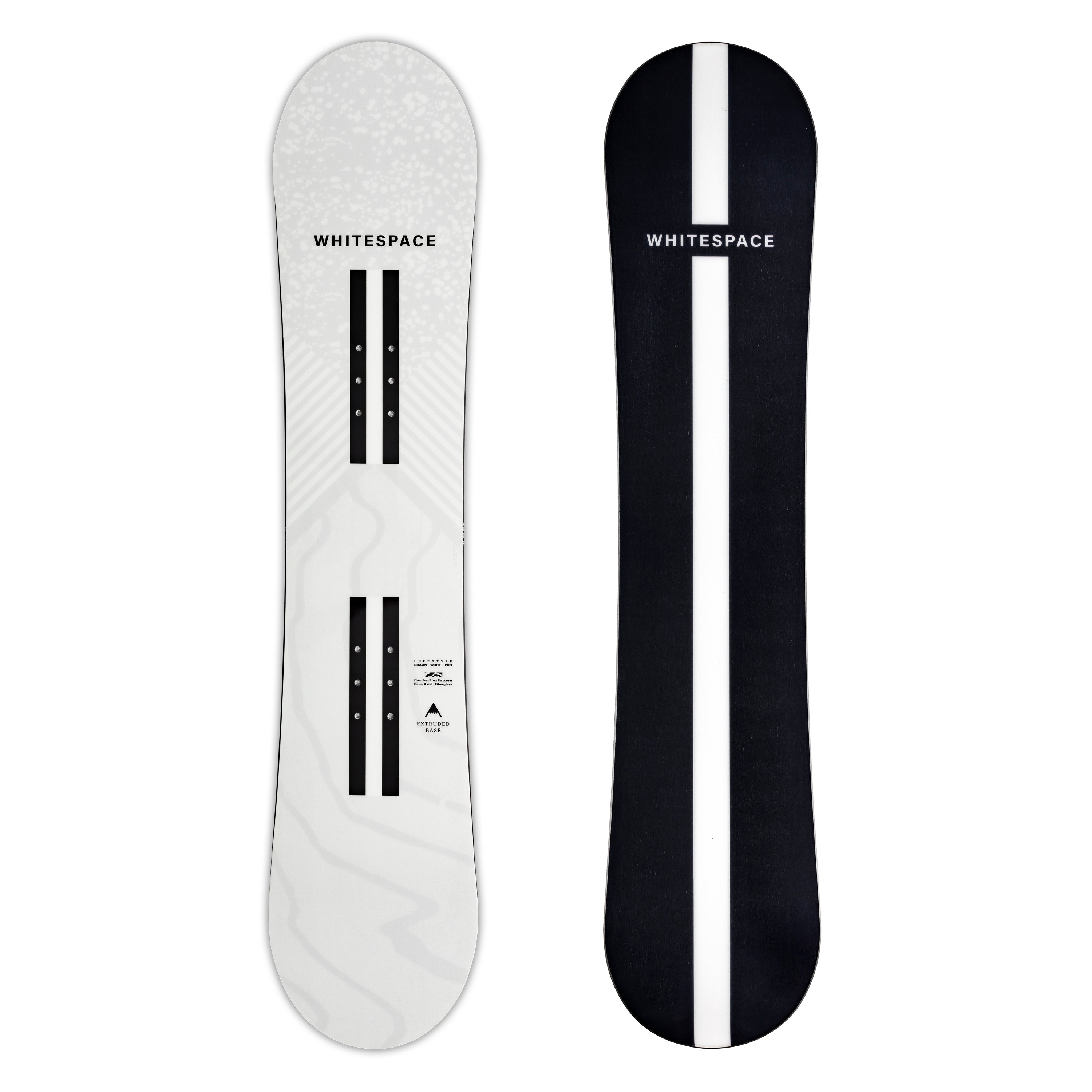 Black And White Snowboard